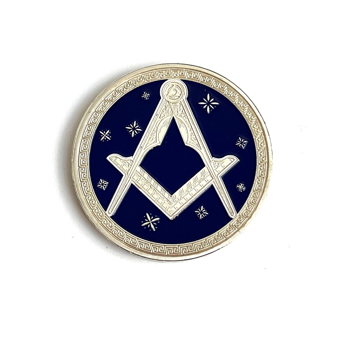 Silver Square & Compasses Freemasons' Hall Coin – Shop at Freemasons' Hall