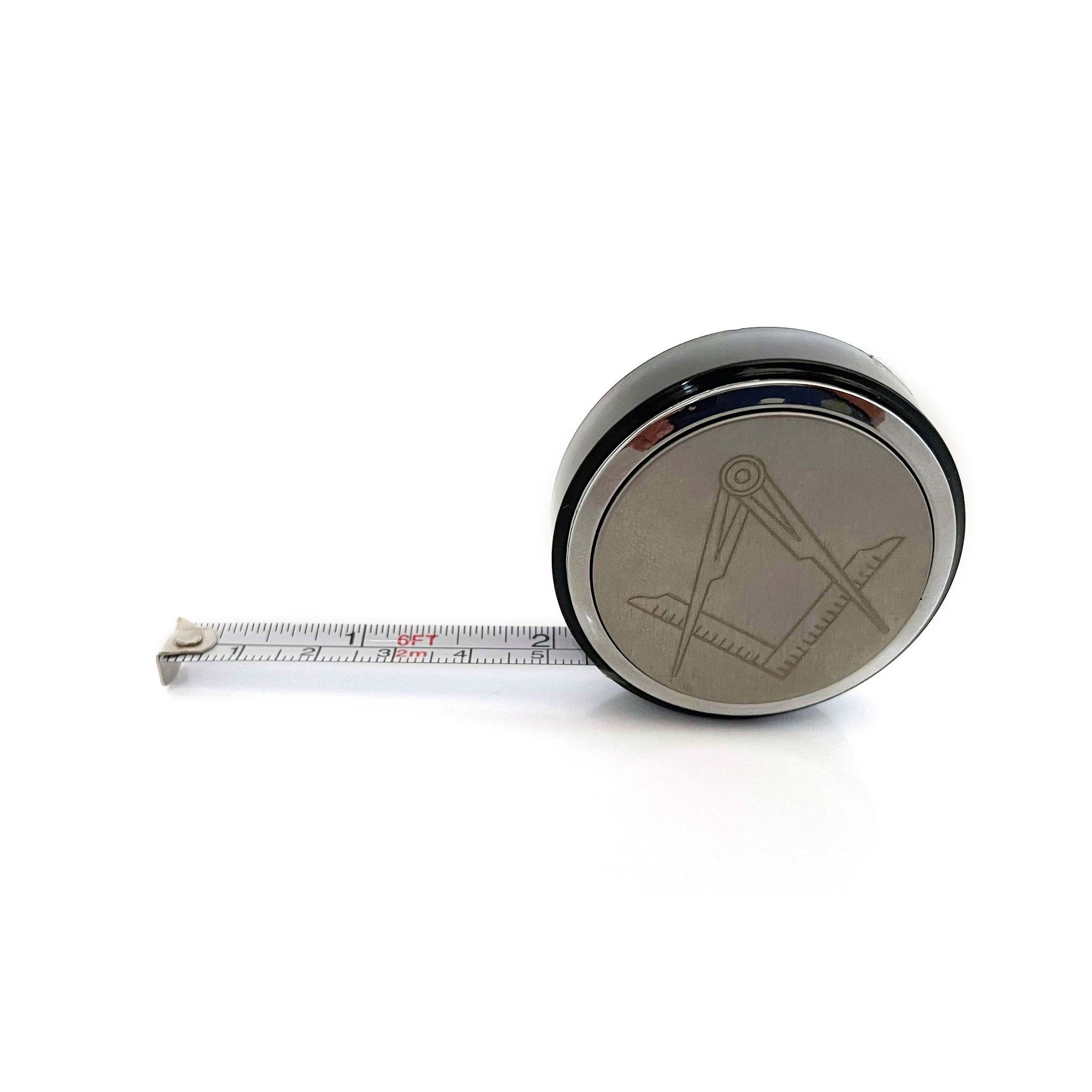 Square Compasses Mini Tape Measure